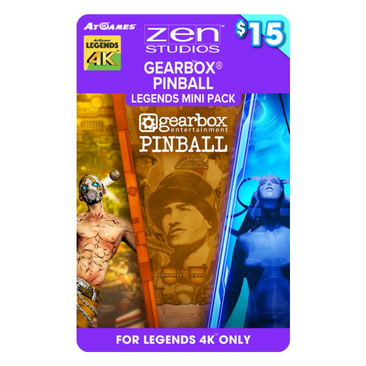 Legends 4K™ Pinball Packs