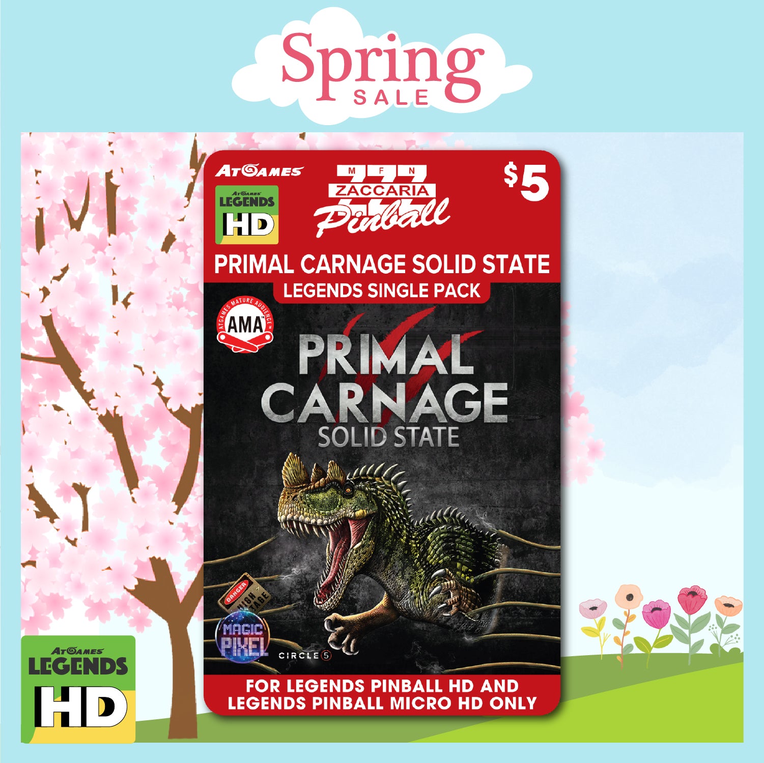Zaccaria Primal Carnage Solid State Legends Single Pack (Legends Pinba
