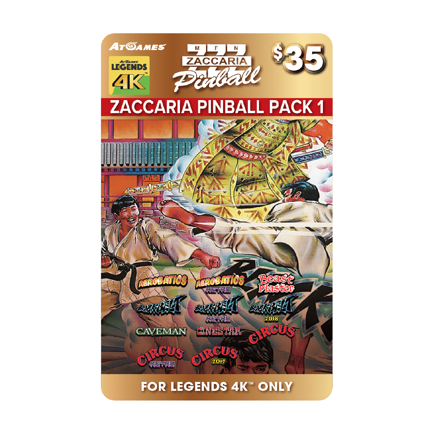 Legends 4K™ Pinball Packs – Page 2